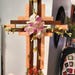Jenga Block Cross, Floral Spring Decor, With Lighting - Etsy