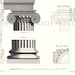 Architectural Drawings. Ionic Column Print Wall Art Decor. Classic Wall ...