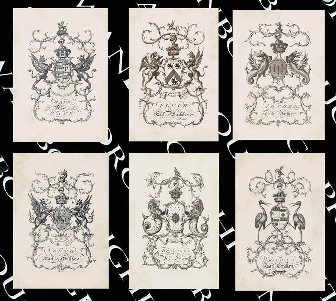 Buy Heraldry Crest Craven Family. Craven Family Tree. Special Online in ...