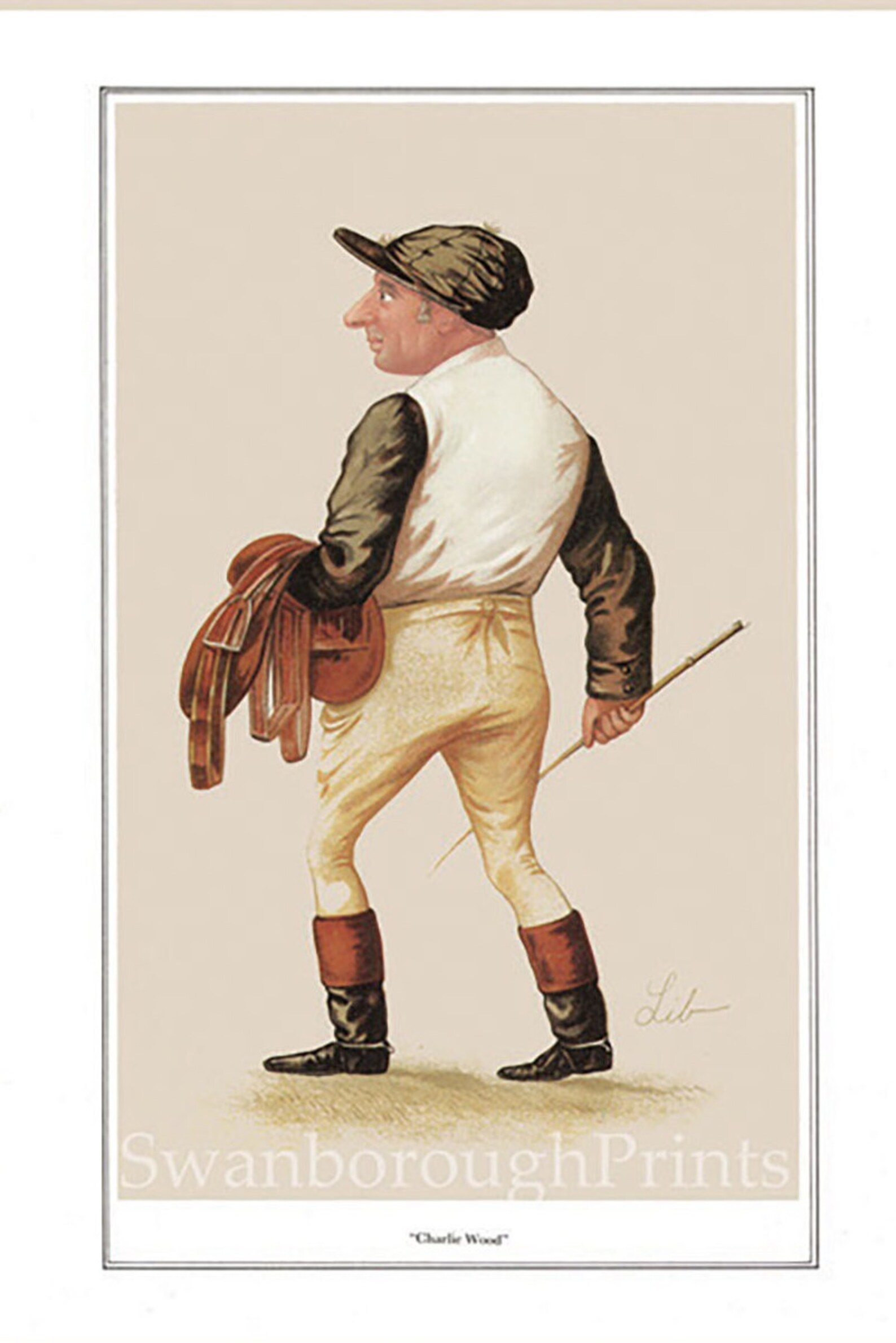 Jockey Prints 4 Prints of Jockeys. Horse Racing Home & Living | Etsy