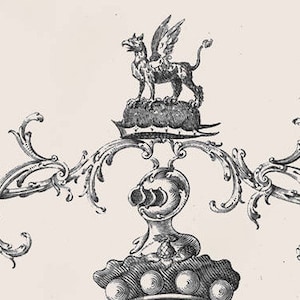 Heraldry Crest Craven Family. Craven Family Tree. Special Birthday Gift ...