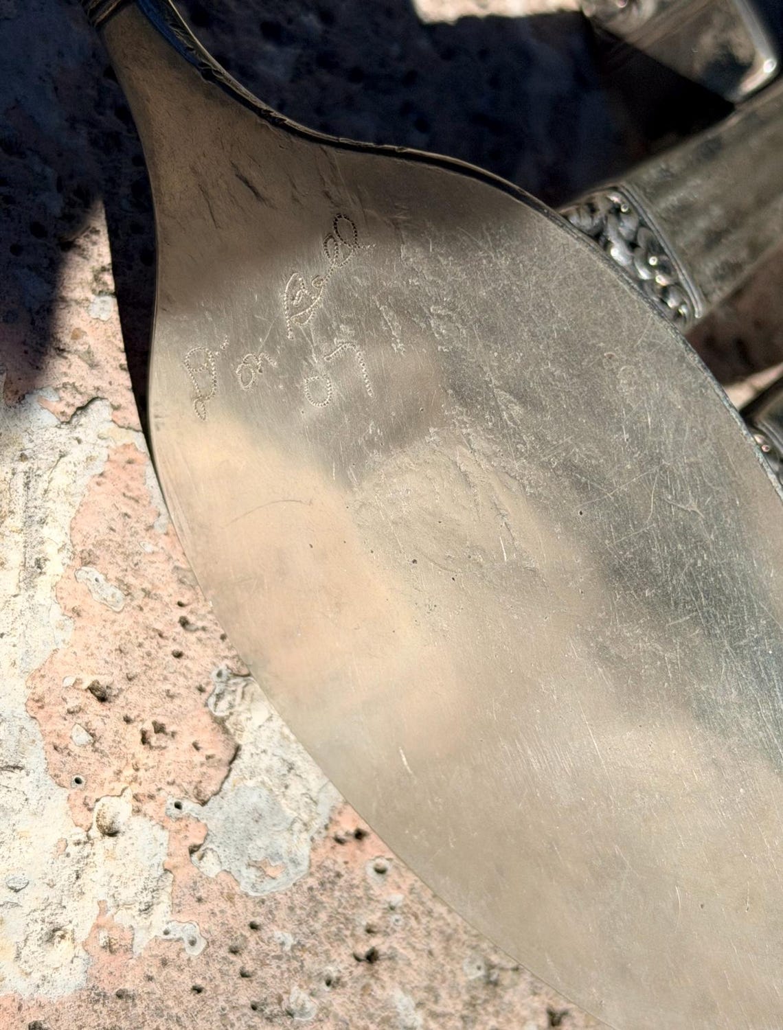 Signed Spoon Art Flower Vase- Upcycled Silverplate Bud Vase- Don Ball ...