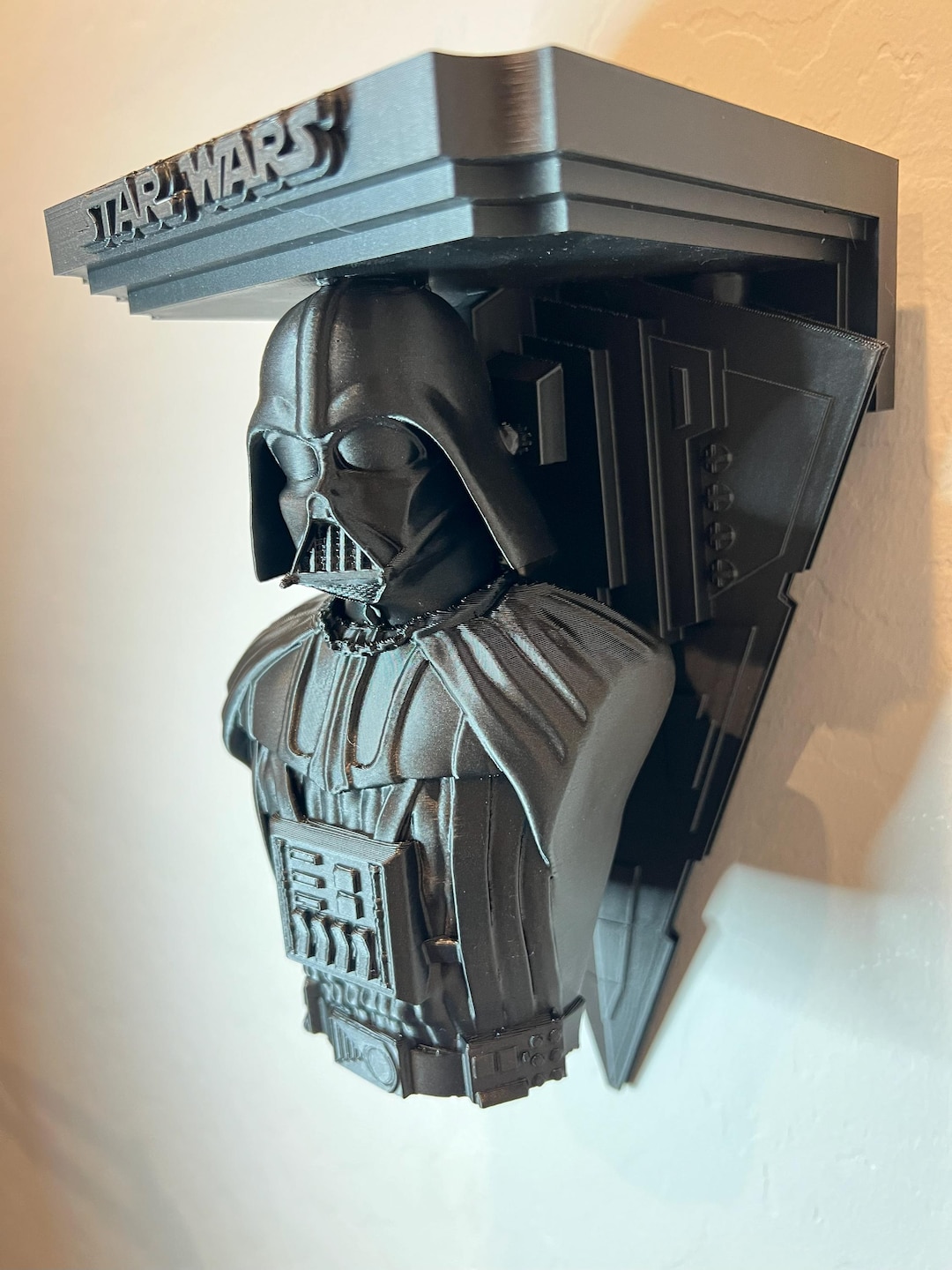 Star Wars Darth Vader Destroyer Like Wall Shelf Collectible Wall Decor ...