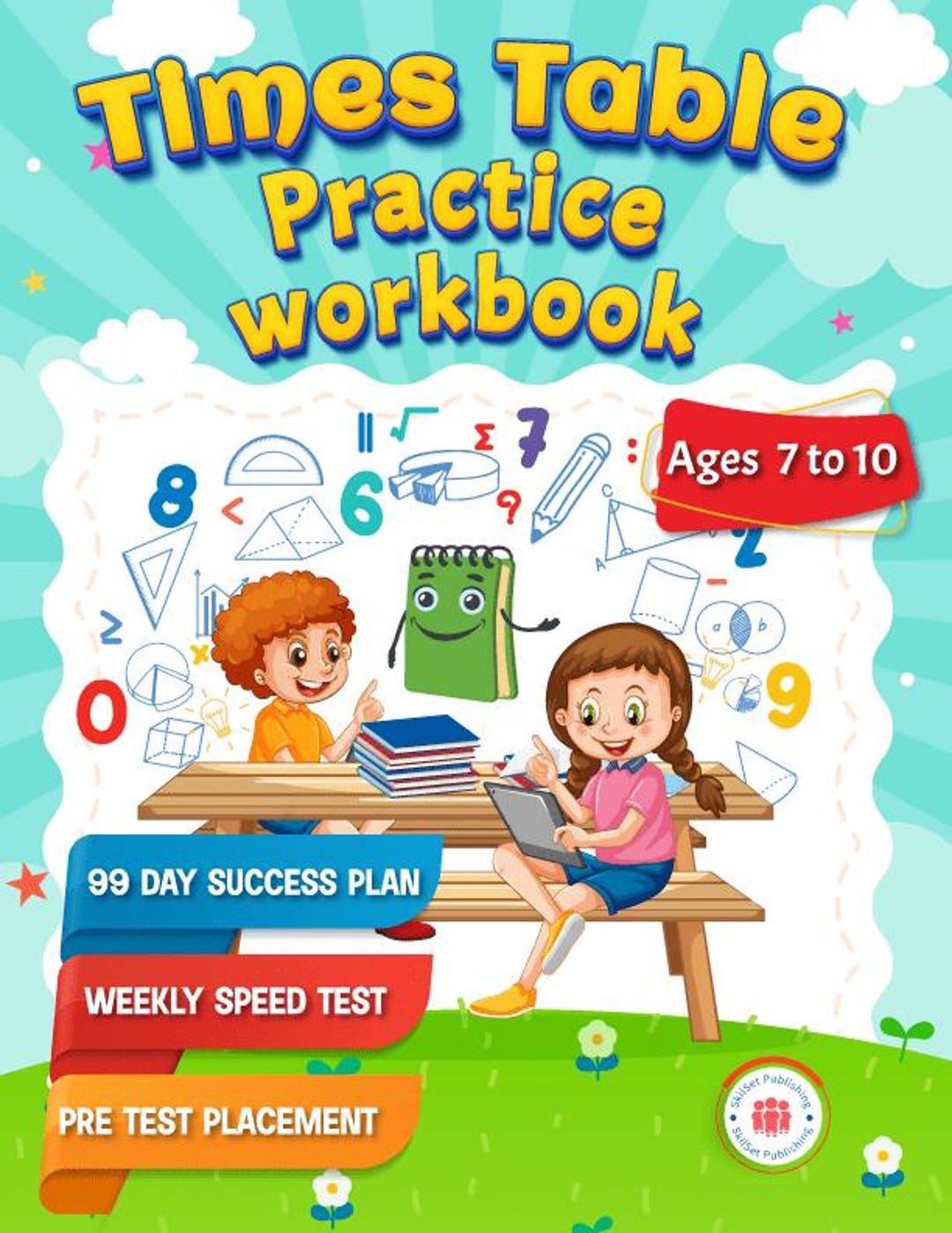 Times Table Practice and Mastery Workbook: 100 Day Program With Pre ...