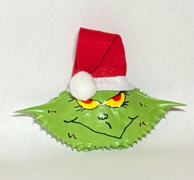 Grinch Christmas Ornament - Etsy