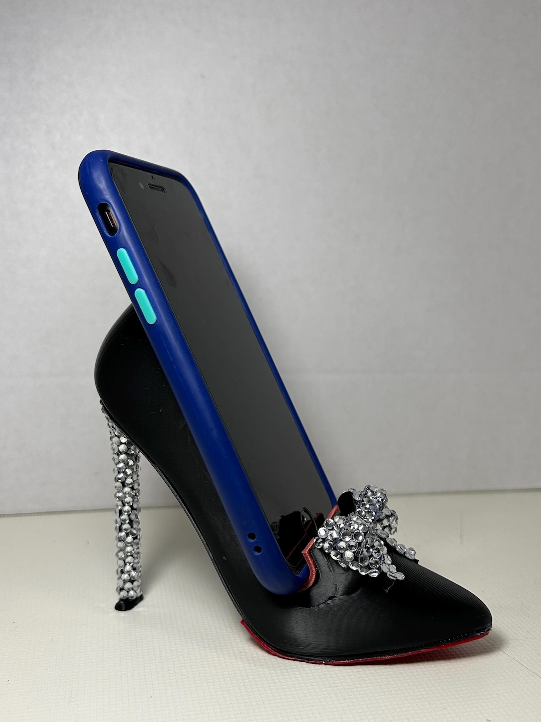 Custom Stiletto Phone Holder/ Stand | Red Insert | Stylish | Gift - Etsy