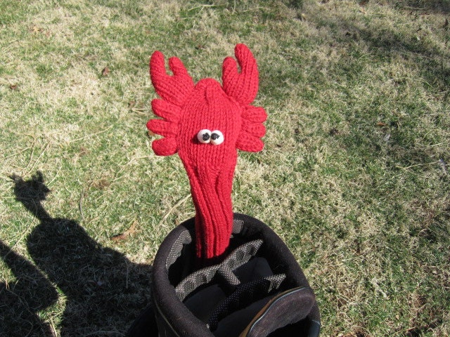 Sunfish Lobster Animal Knit Wool Hybrid Golf Headcover - Etsy
