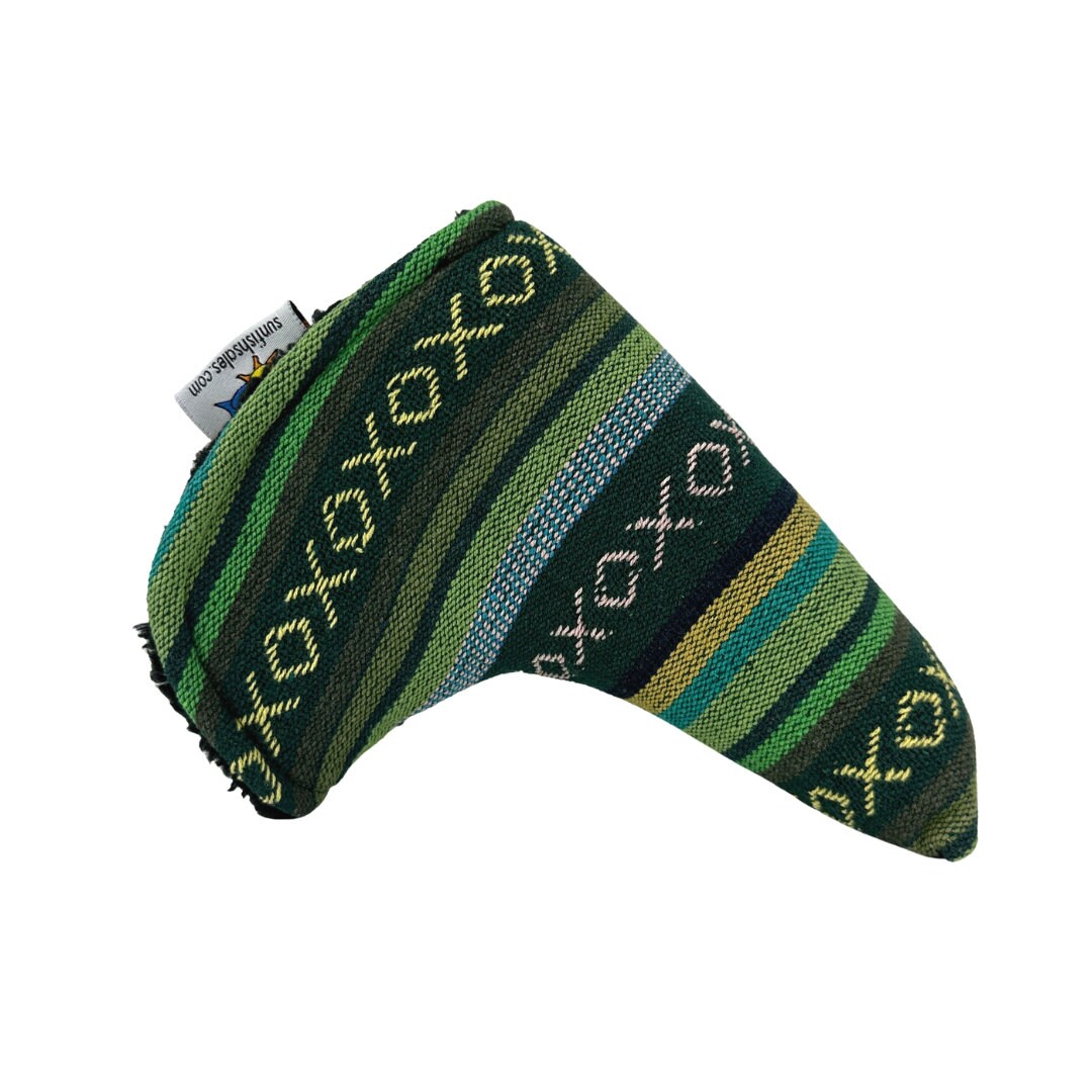 Evergreen Hand Woven Blade Putter Cover With Magnetic Closure Sunfish ...