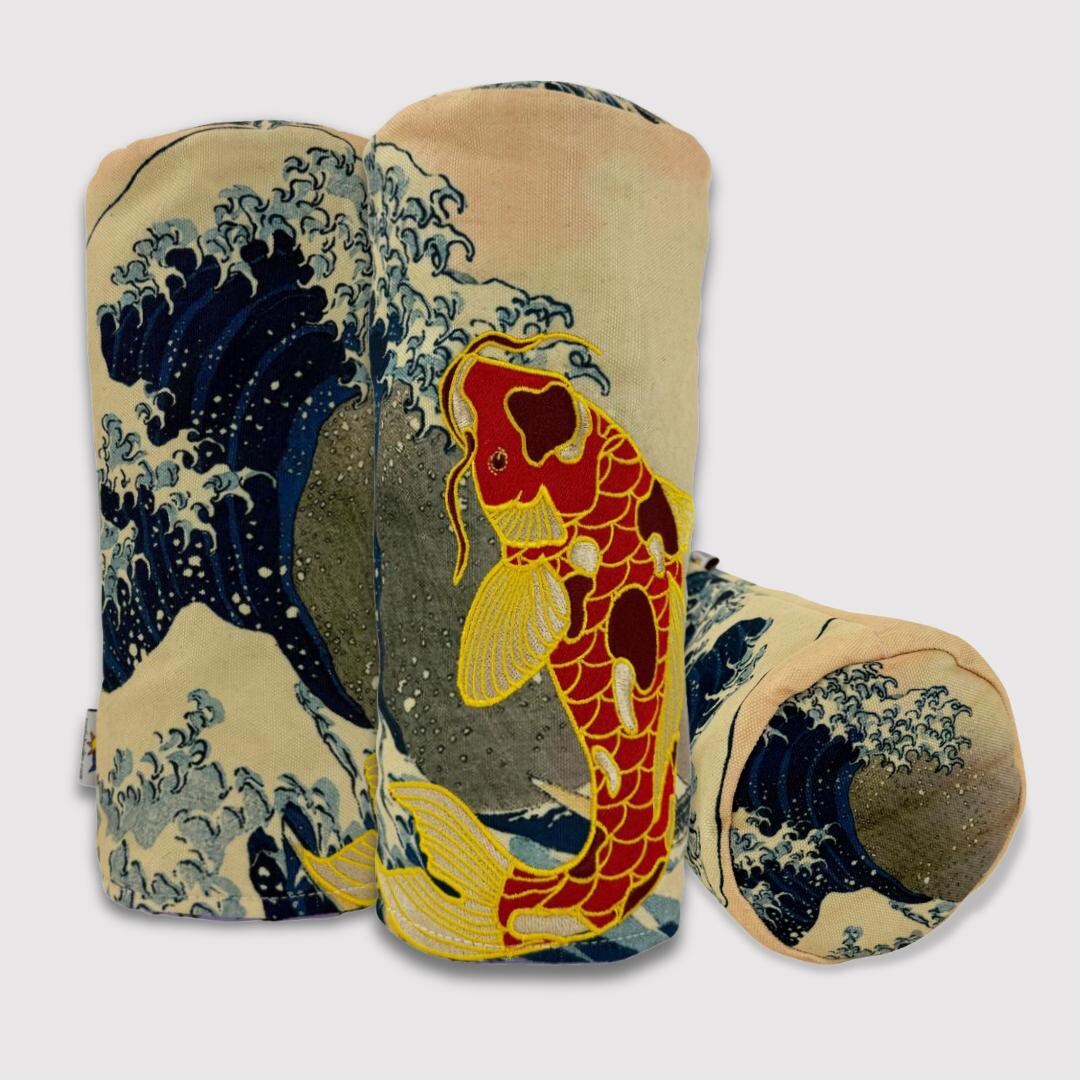 The Great Wave Koi Fish Driver Headcover by Sunfish - Etsy