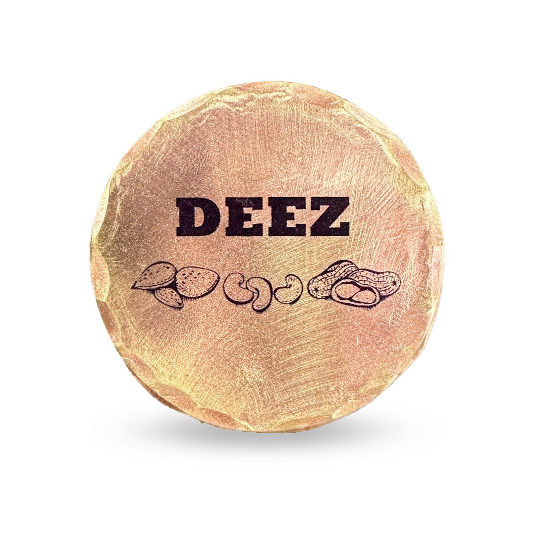 Deez Nuts Forged Copper Golf Ball Marker by Sunfish - Etsy