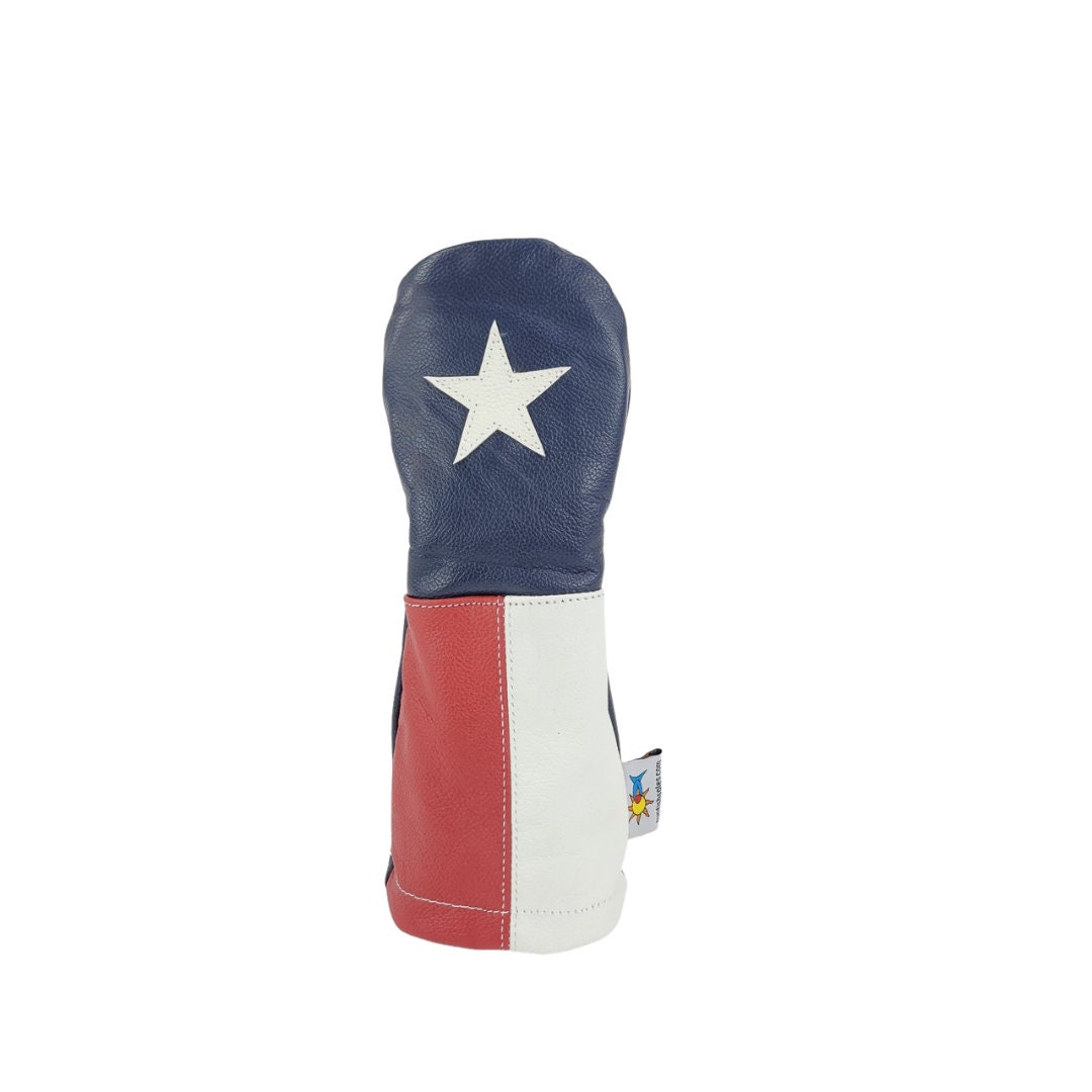 USA Lone Star Leather Fairway Golf Headcover- Texas Design by Sunfish ...