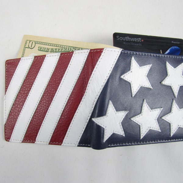 American Flag Wallet - Etsy