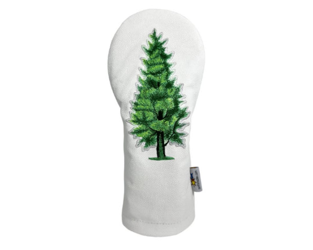 Hand Embroidered Tree Genuine Leather Driver Golf Club Headcover by ...