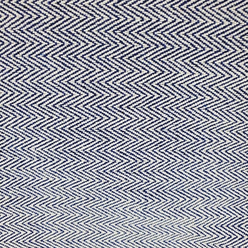 Hand Loomed Organic Woven Cotton Fabric by the Yard - Etsy
