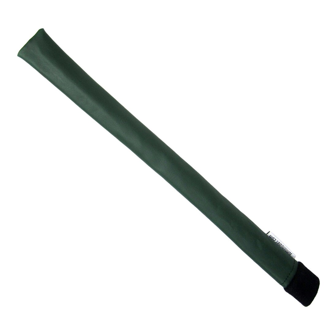 Golf Alignment Stick Cover - Leather - Green - by Sunfish Golf - Holds ...
