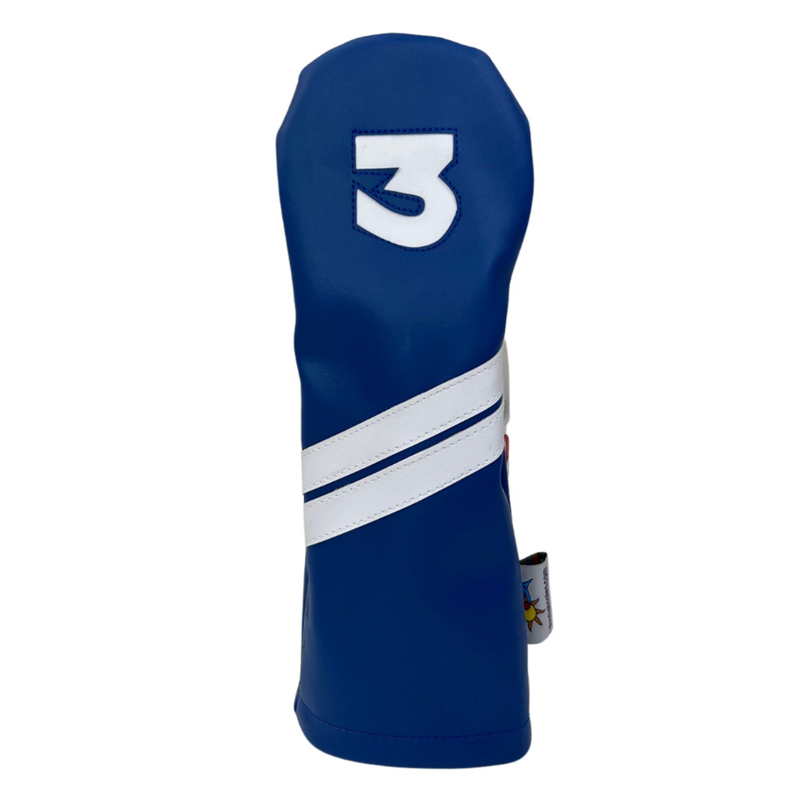 Blue and White Leather Golf Headcover Set by Sunfish Driver - Etsy