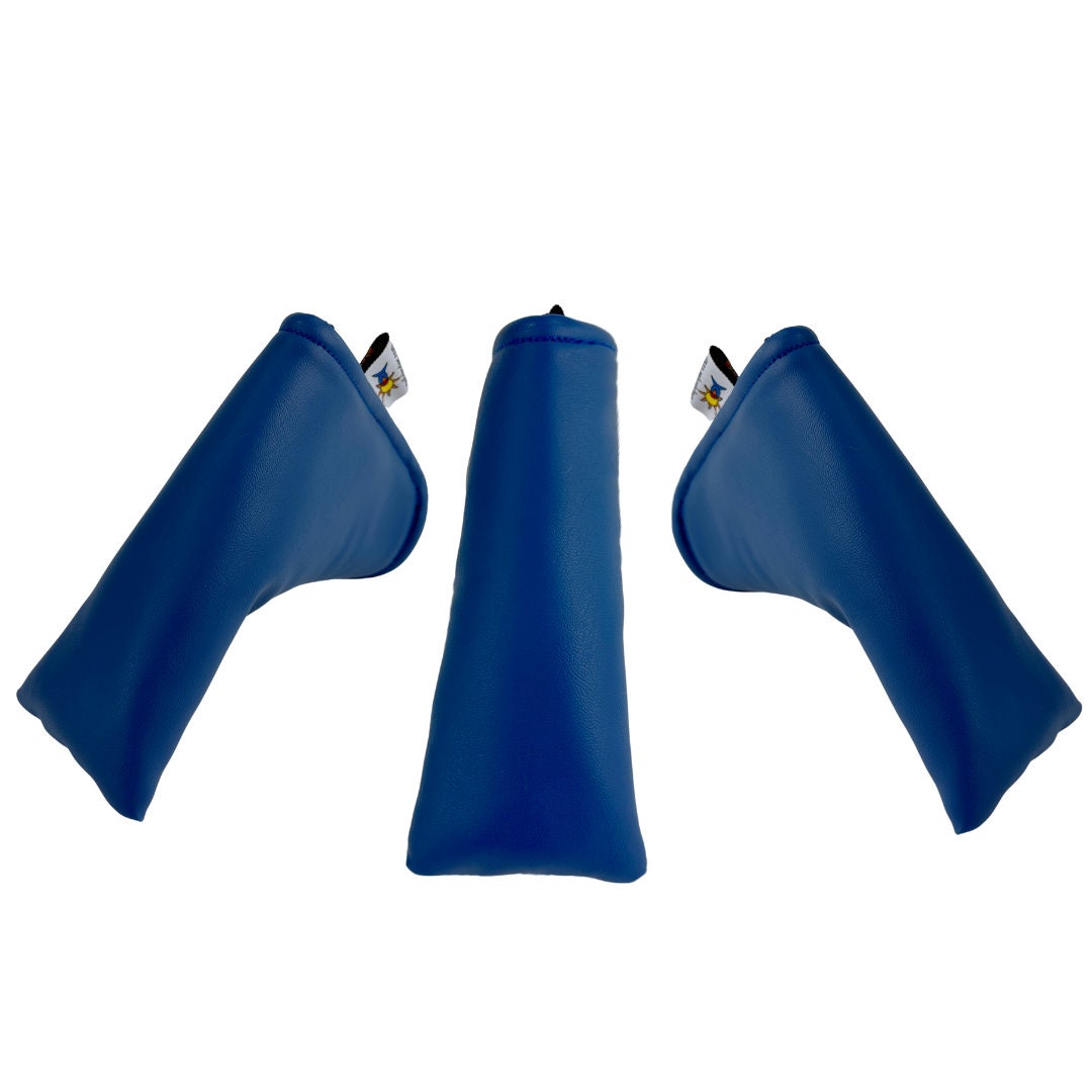 Blue Leather Blade Putter Golf Headcover by Sunfish! - Etsy