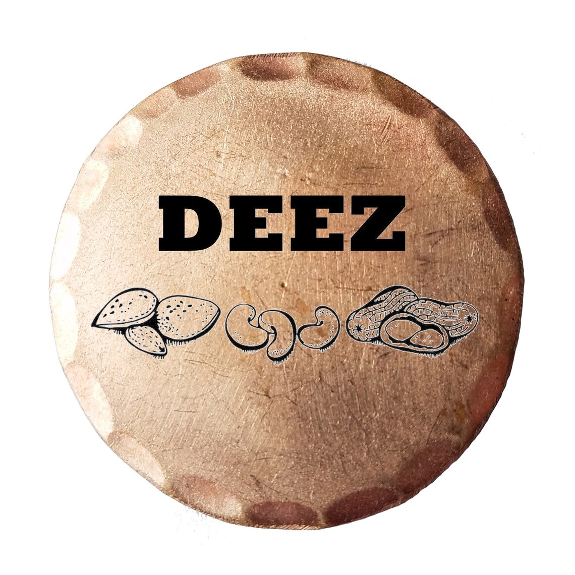 Deez Nuts Forged Copper Golf Ball Marker by Sunfish | Etsy