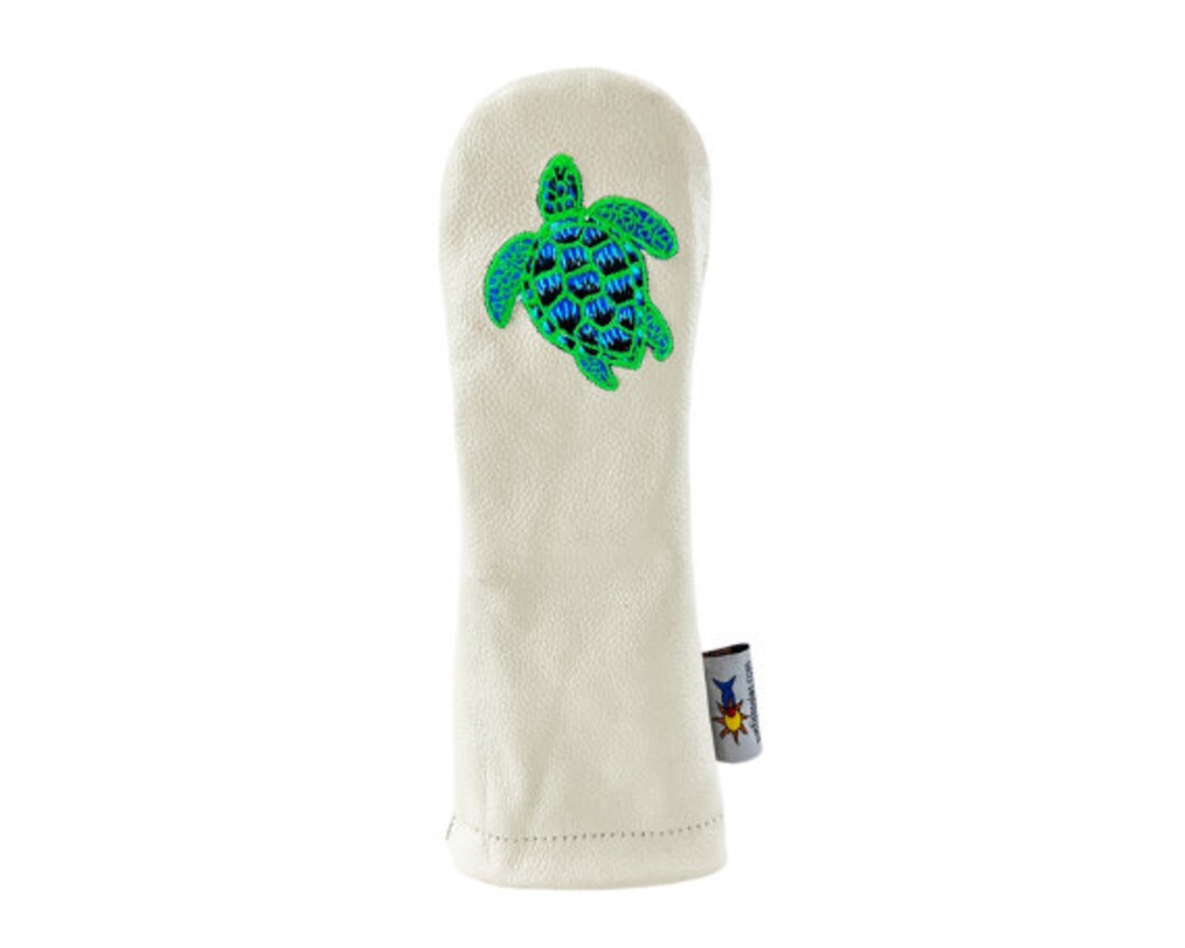 Turtle Hand Embroidered Hybrid Golf Club Headcover by Sunfish Limited ...