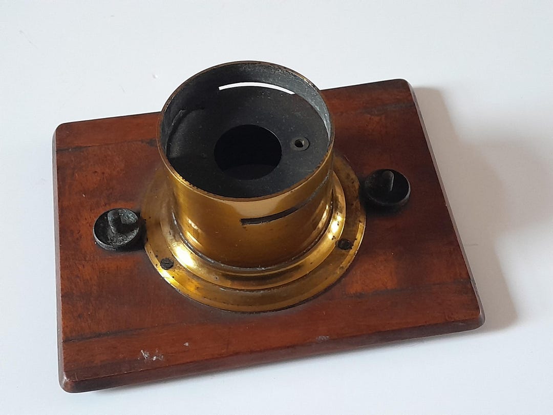 Beautiful Antique Lens Casing and Mount From Old Plate Camera. - Etsy
