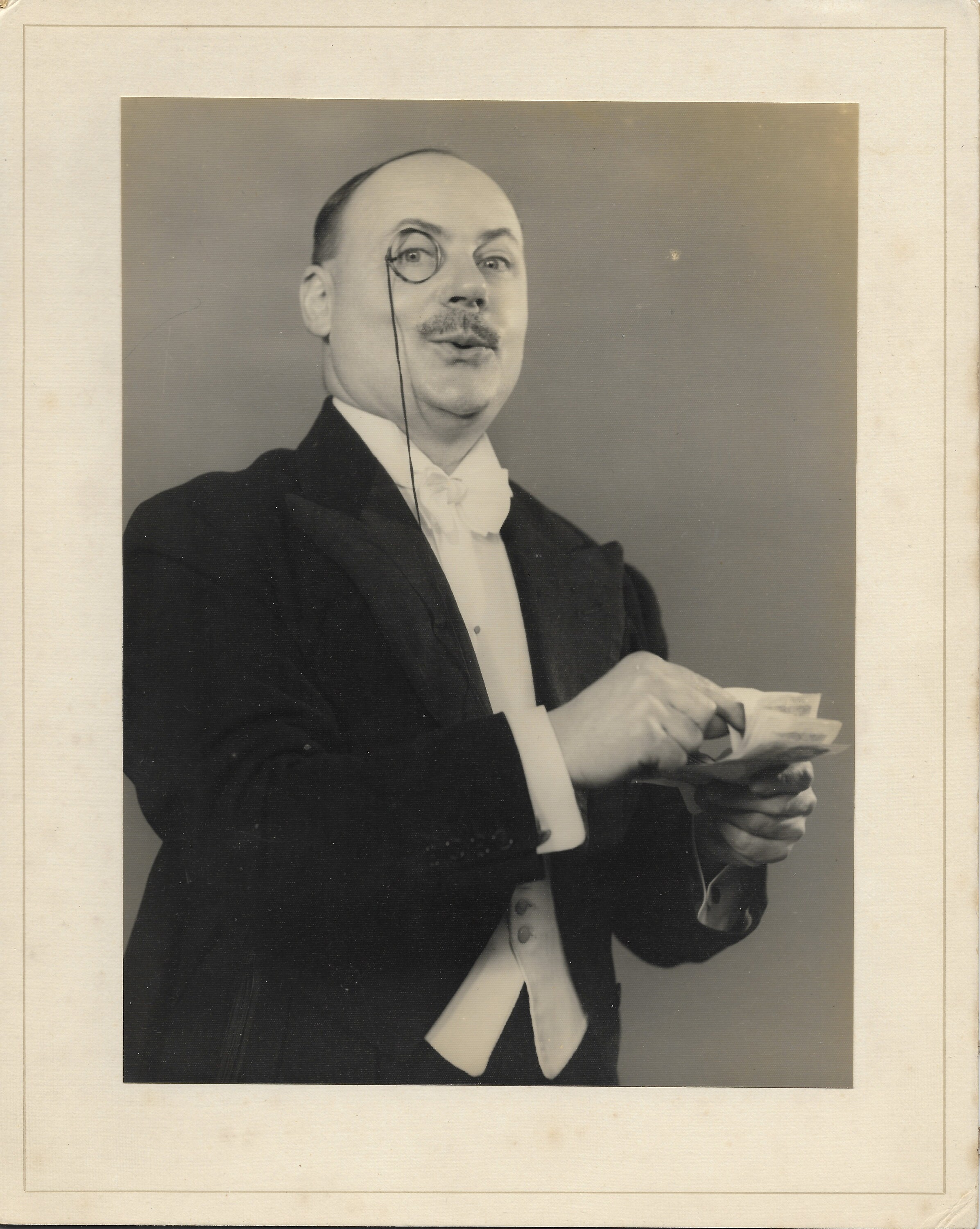 Theatrical Publicity Photograph of Local Actor W. Hudson, Rochdale, in ...