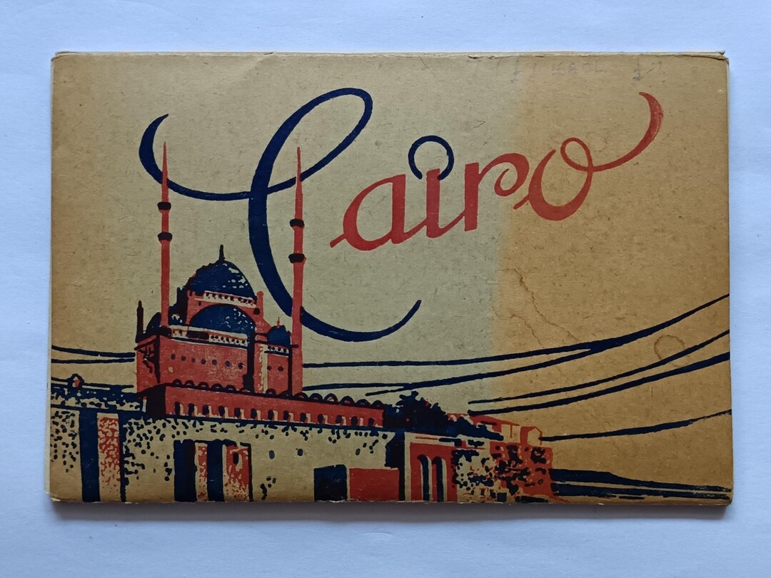 Cairo Vintage Set of 7 Real B&w Photo Views - Etsy