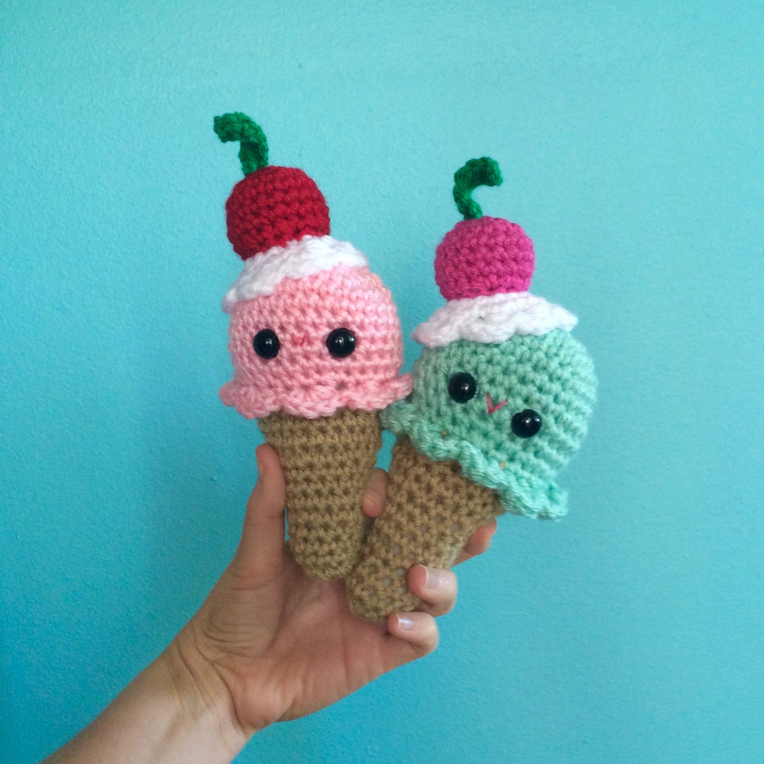 Crochet Ice Creamy Cone Pattern - Etsy