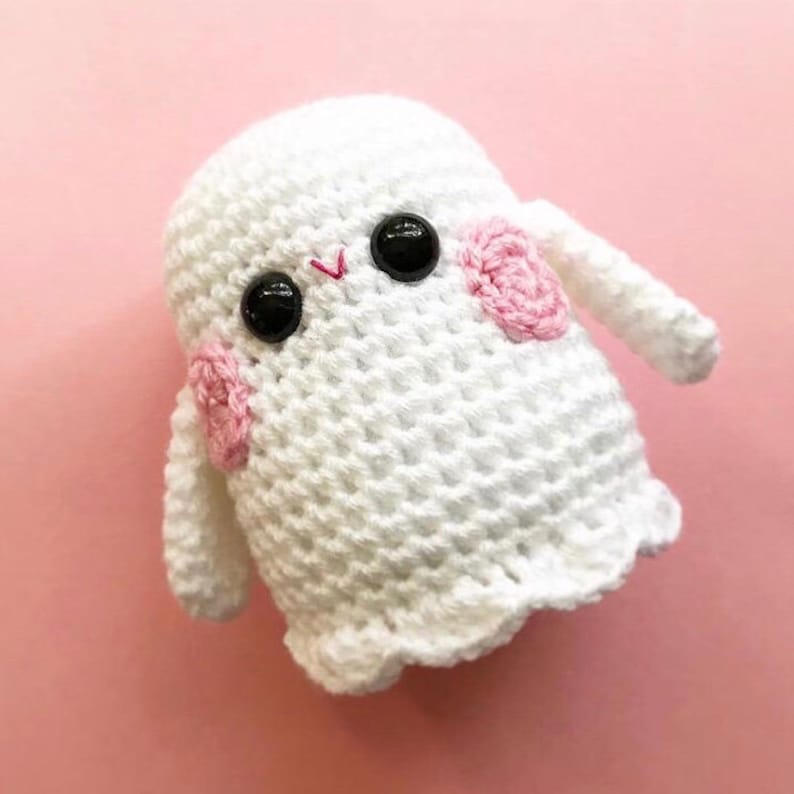 Ghostie Amigurumi Crochet Pattern - Etsy