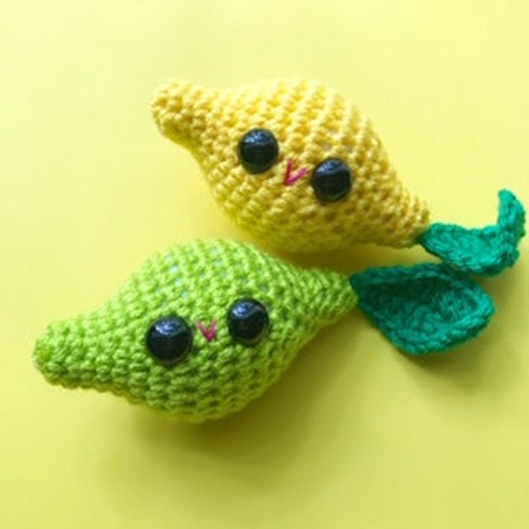 Lemon & Lime Crochet Amigurumi Pattern - Etsy