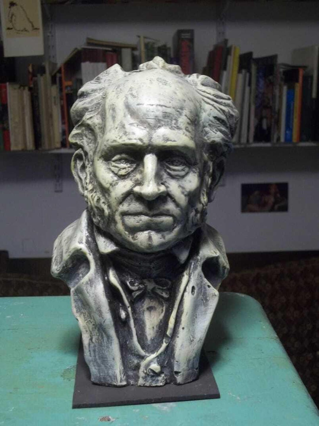BUSTO DE ARTHUR SCHOPENHAUER Escultura Estatua Filósofo Alemán Figura ...