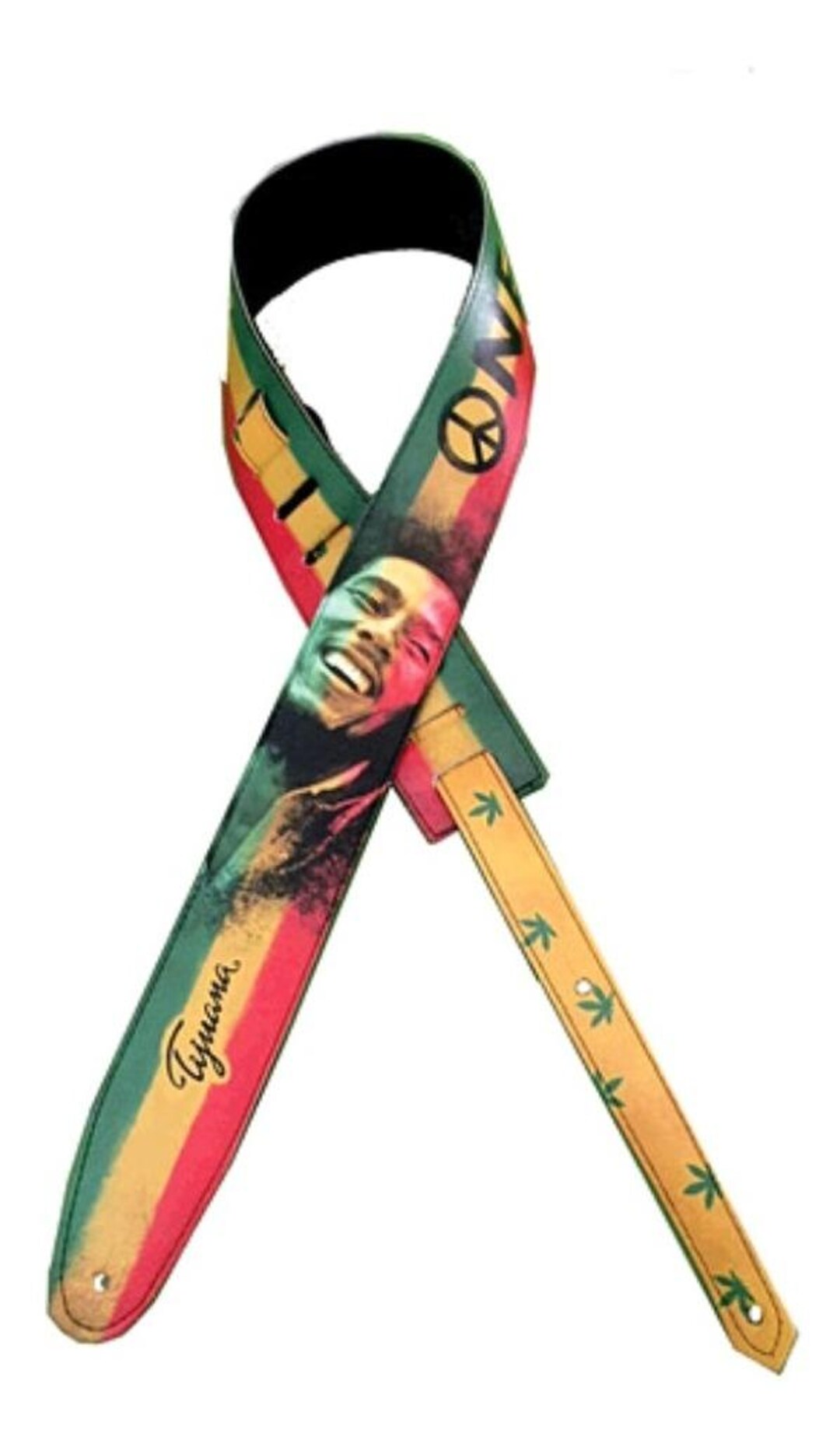 Bob MARLEY GUITAR or Bass STRAP -- Eco Leather -- Adjustable - Etsy
