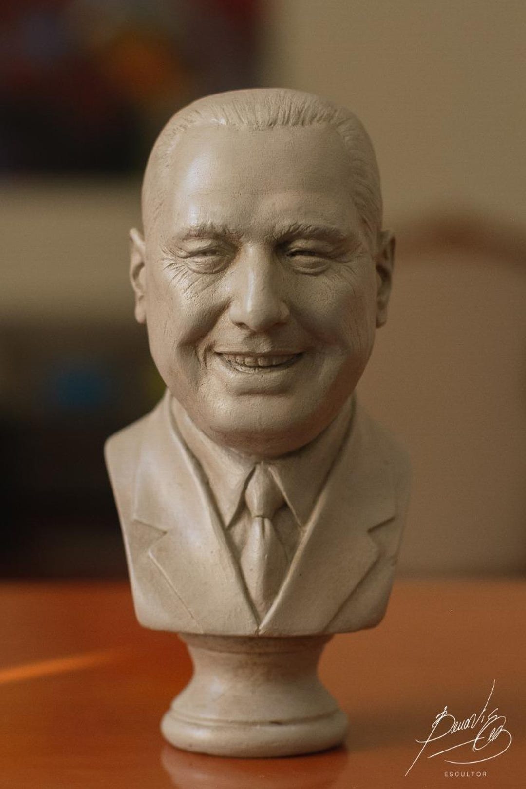Handmade JUAN Domingo PERON BUST Sculpture Perón Statue Figure ...