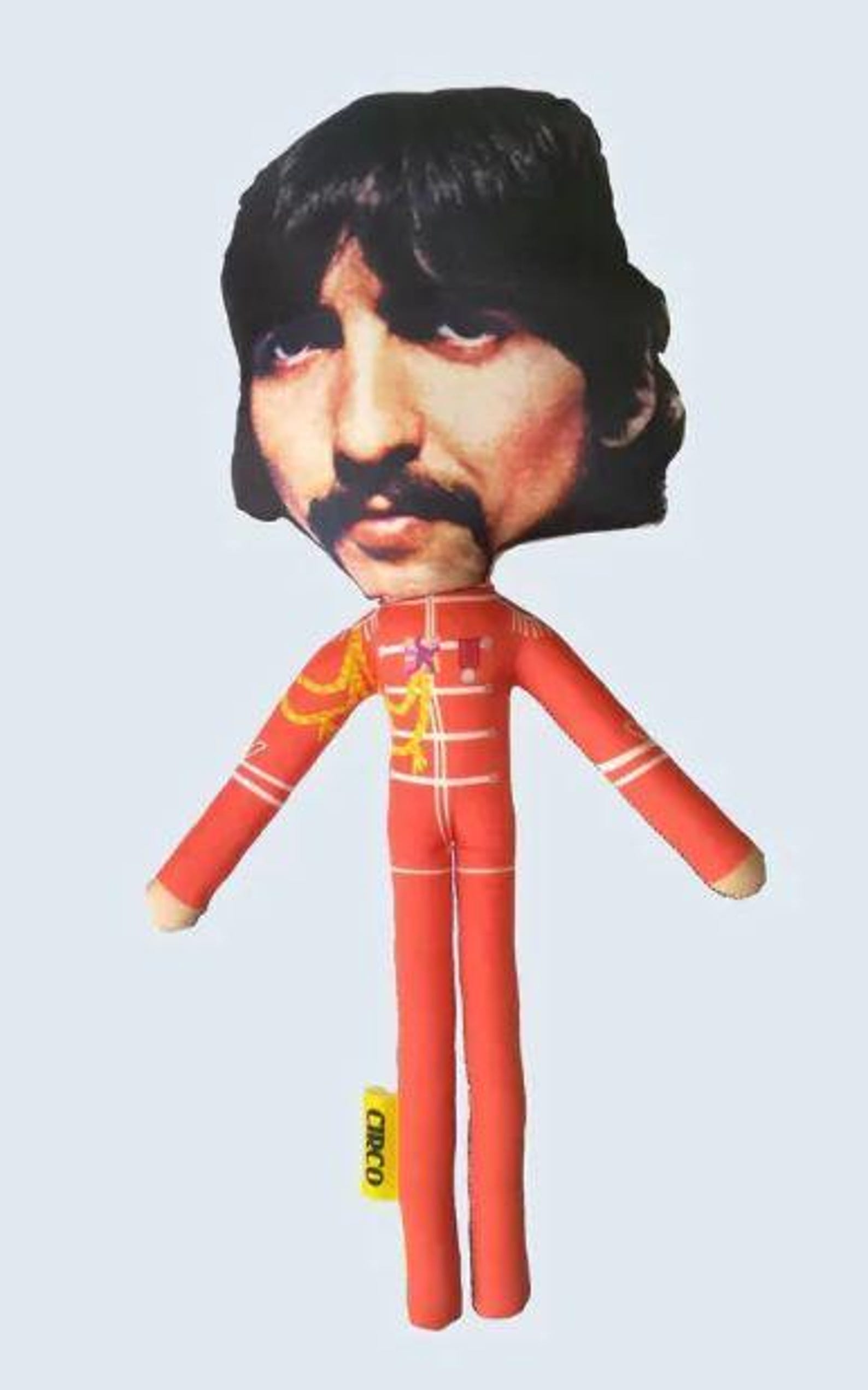 GEORGE HARRISON 15" DOLL Handmade Stuffed Toy , the Beatles Sgt Peppers ...