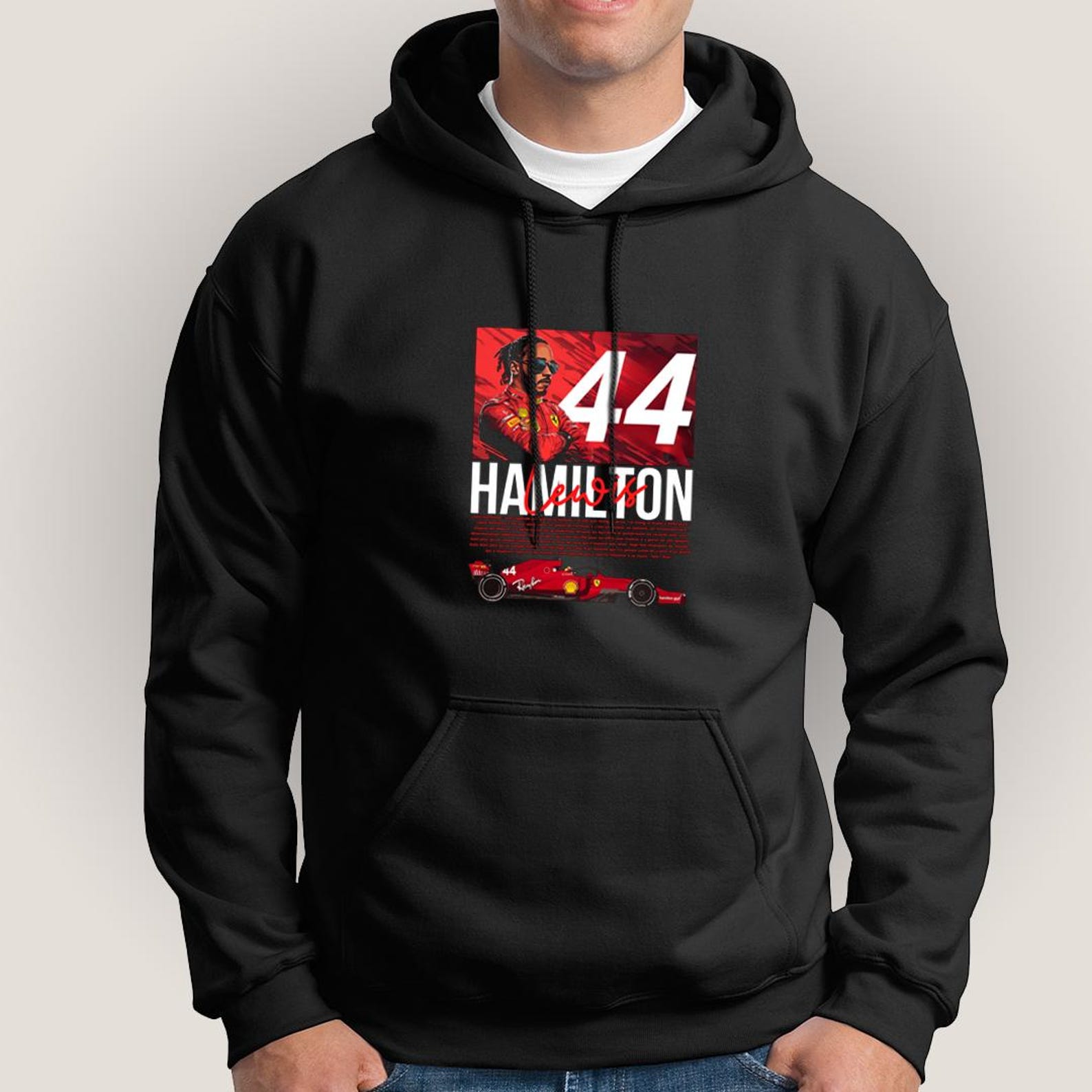 Ferrari 2025 Lh44 F1 Ferrari Lewis Hamilton Auto Sport Logo Unisex ...