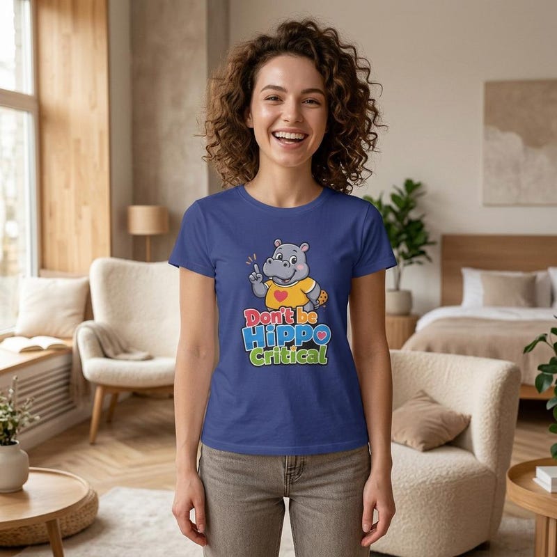 Children Hippo Tshirt - Etsy