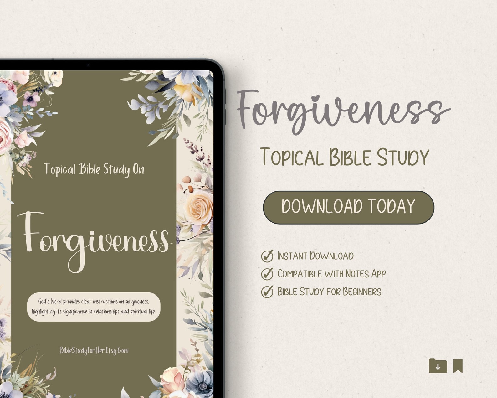 Forgiveness Study: Bible Guide, Sunday School Lessons, Worksheets ...