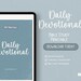 Doodle Daily Devotional Printable: Bible Study Worksheets, Journaling ...