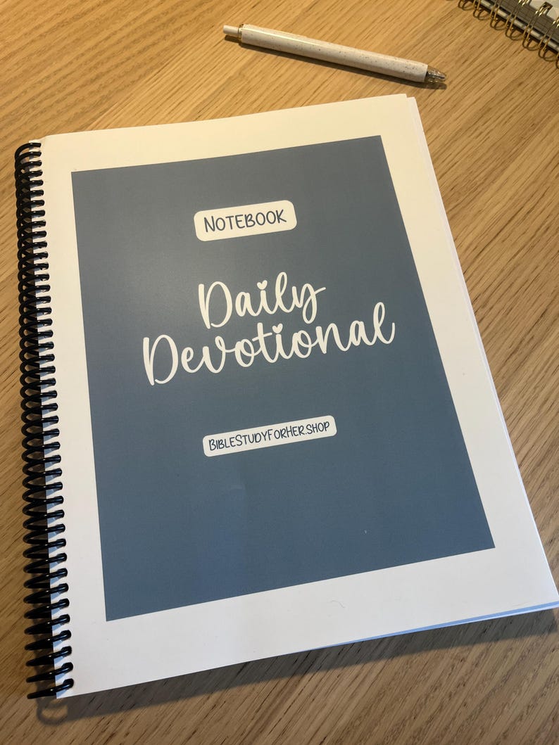 Daily Devotional Journal Notebook for Women | 200 Pages | US Letter ...