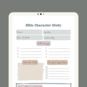 Bible Study Doodle Notes: Prayer & Scripture Journal (PDF Printable) - Etsy