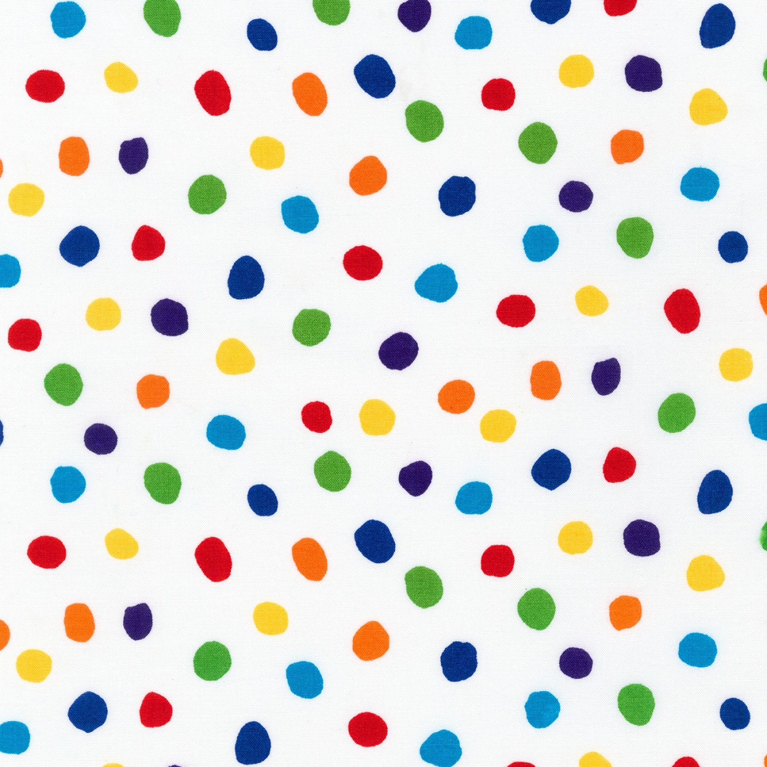 Primary Colors Polka Dot Background