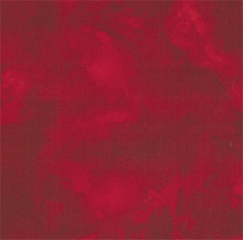 MARBLE MATE Multi Ruby Red Moda by the Yard Cotton Quilt | Etsy