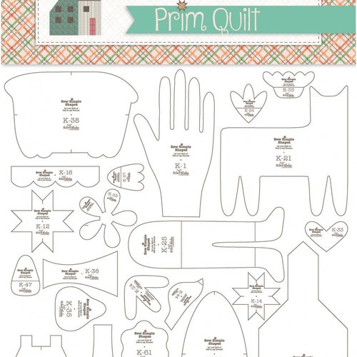 Bloom Sew Simple Shapes Template Set by Lori Holt - Etsy