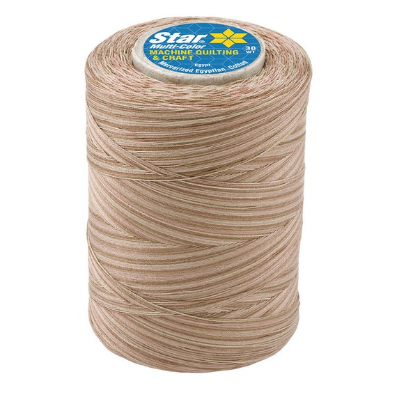 Star Machine Quilting & Craft Thread Variegated Cotton-ol | Etsy