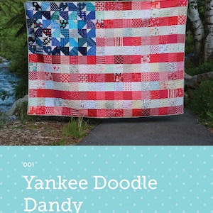 YANKEE DOODLE DANDY Quilt Pattern Instructions by Holly - Etsy