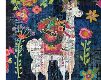 Llama Quilt Pattern - Etsy