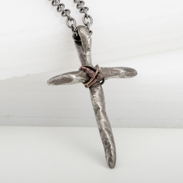 Rustic Cross Jewelry - Etsy