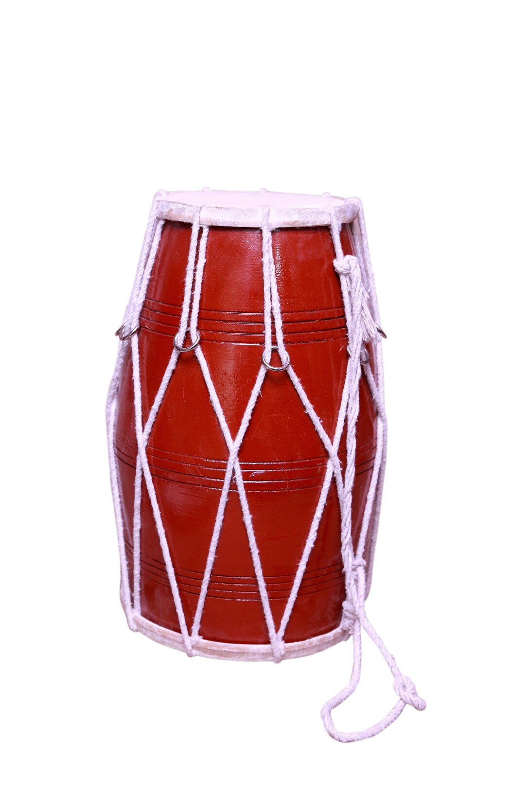 Handmade Mango Wood Dholak Dholki Dhol Drum, Indian Folk Instrument ...