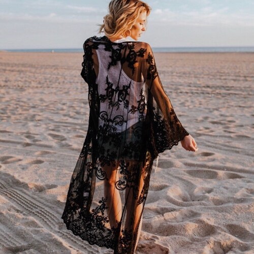 Summer Days Boho Lace Coverup Bohemian Lace Cardigan Boho - Etsy