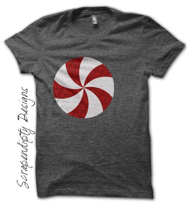 Digital File, Peppermint Shirt, Christmas Iron on Transfer, Christmas ...