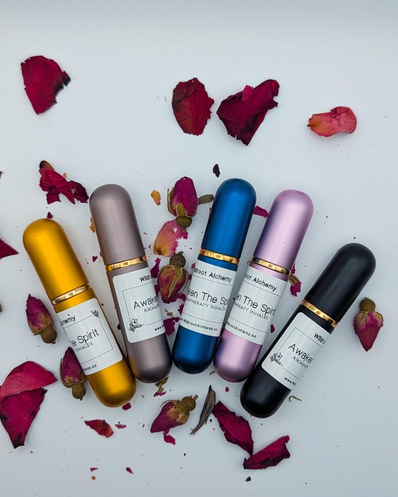Aromatherapy Inhaler Collection for Mind & Mood • Pocket-sized ...